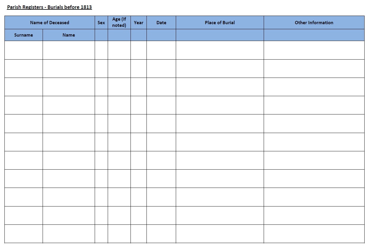 Family History Charts: Easy to Use, Free to Download - Family Tree ...